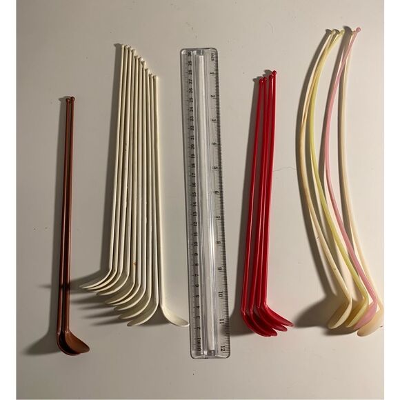 Tupperware | Dining | Vintage Ice Tea Cocktail Spoonstupperware Lot Of ...